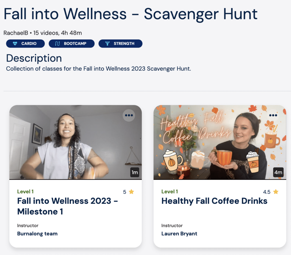 Fall Into Wellness Toolkit | Burnalong